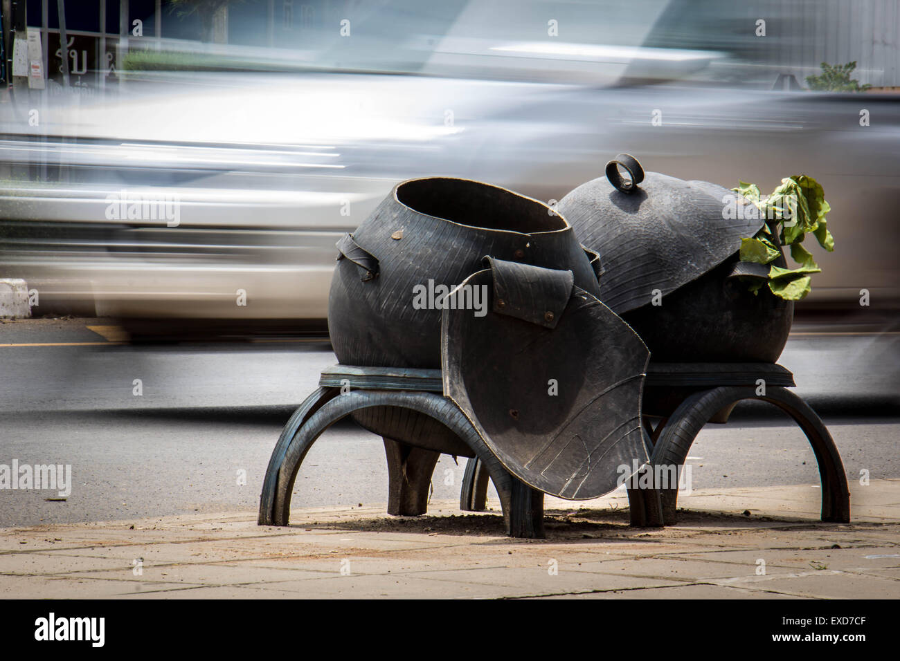 Trash, background, blur, car, speed, road speed Stock Photo - Alamy