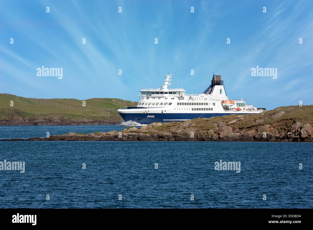 Ferry to the faroe islands hi-res stock photography and images - Alamy