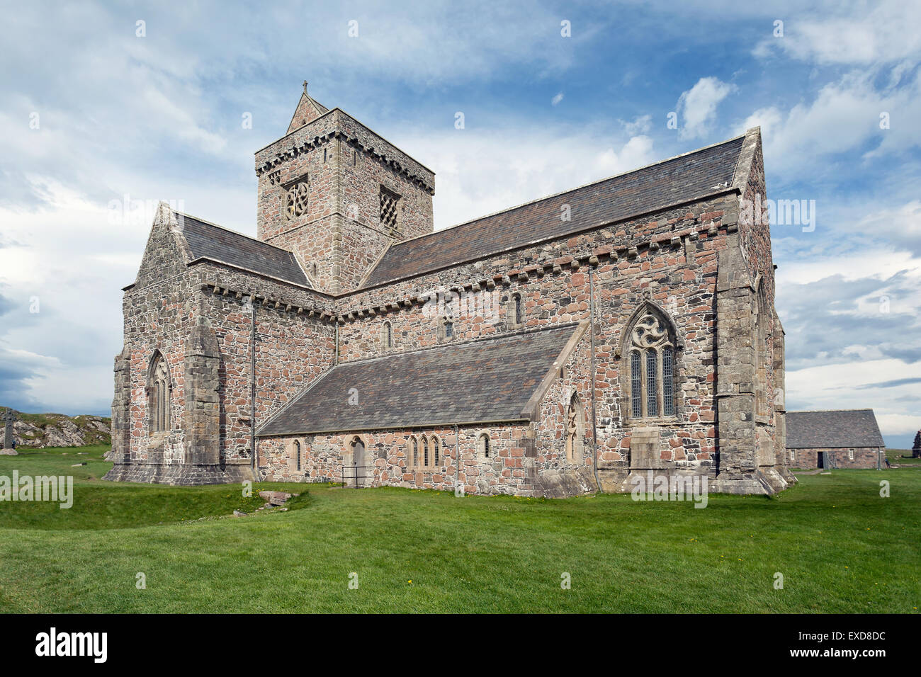 Iona abbey, Scotland Stock Photo - Alamy