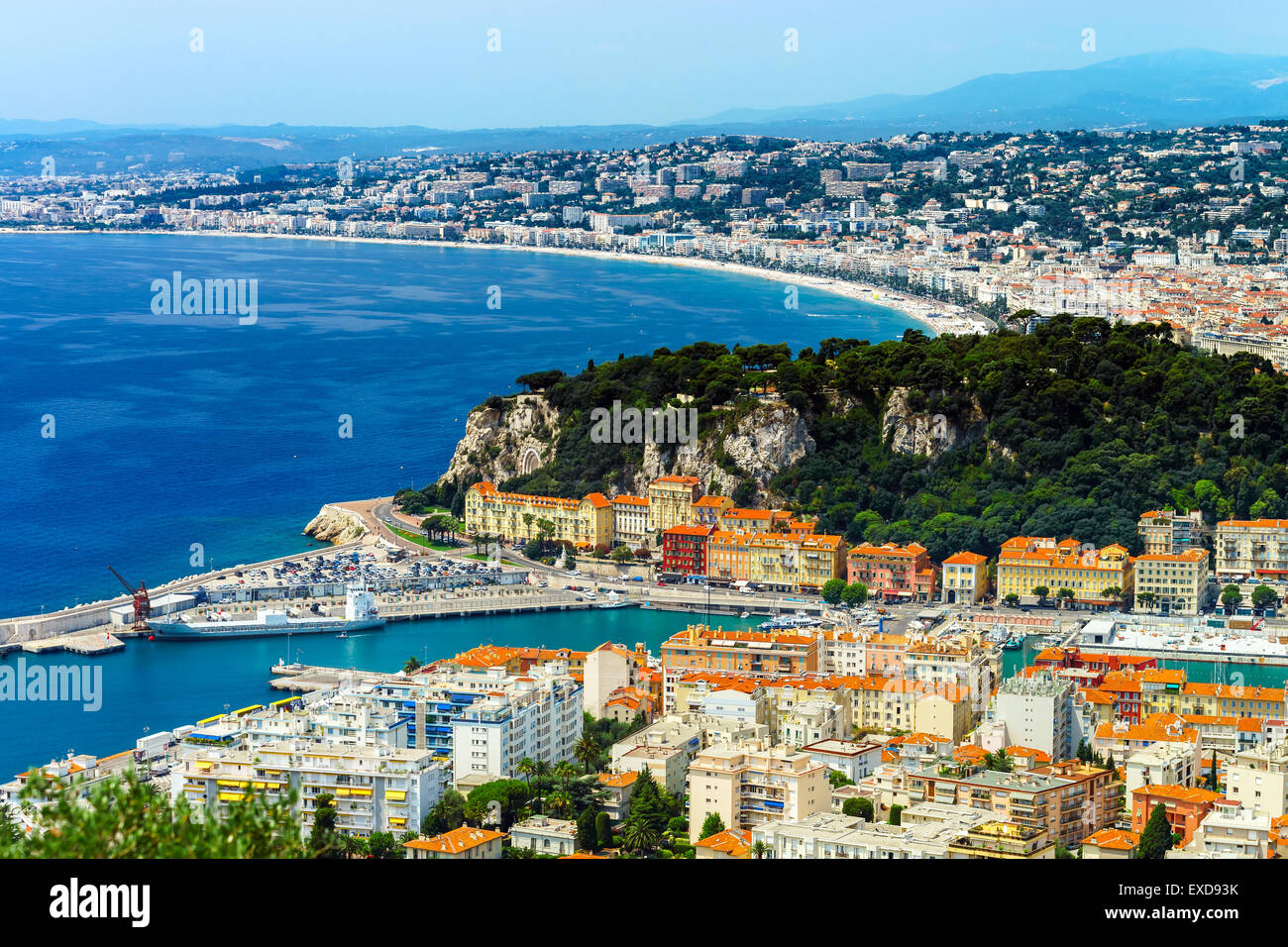 Summer day in Nice, France, Cote d'Azur. Travel concept Stock Photo - Alamy