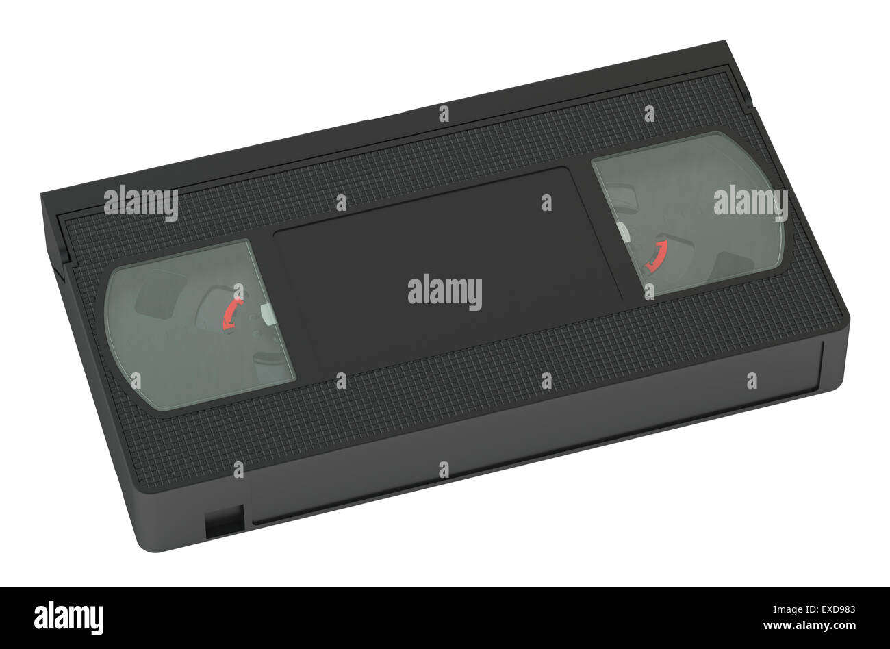 videotape closeup isolated on white background Stock Photo - Alamy