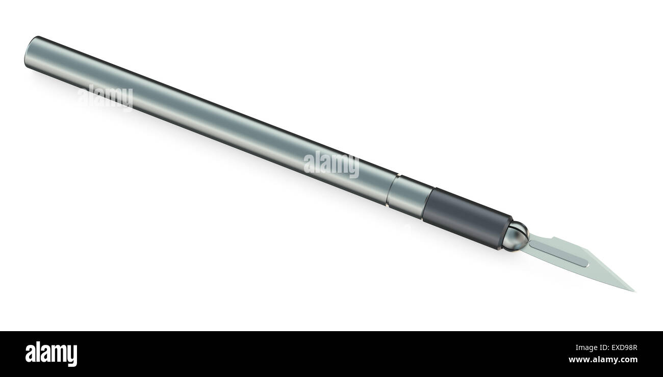 White medical surgery scalpel tool hi-res stock photography and images ...