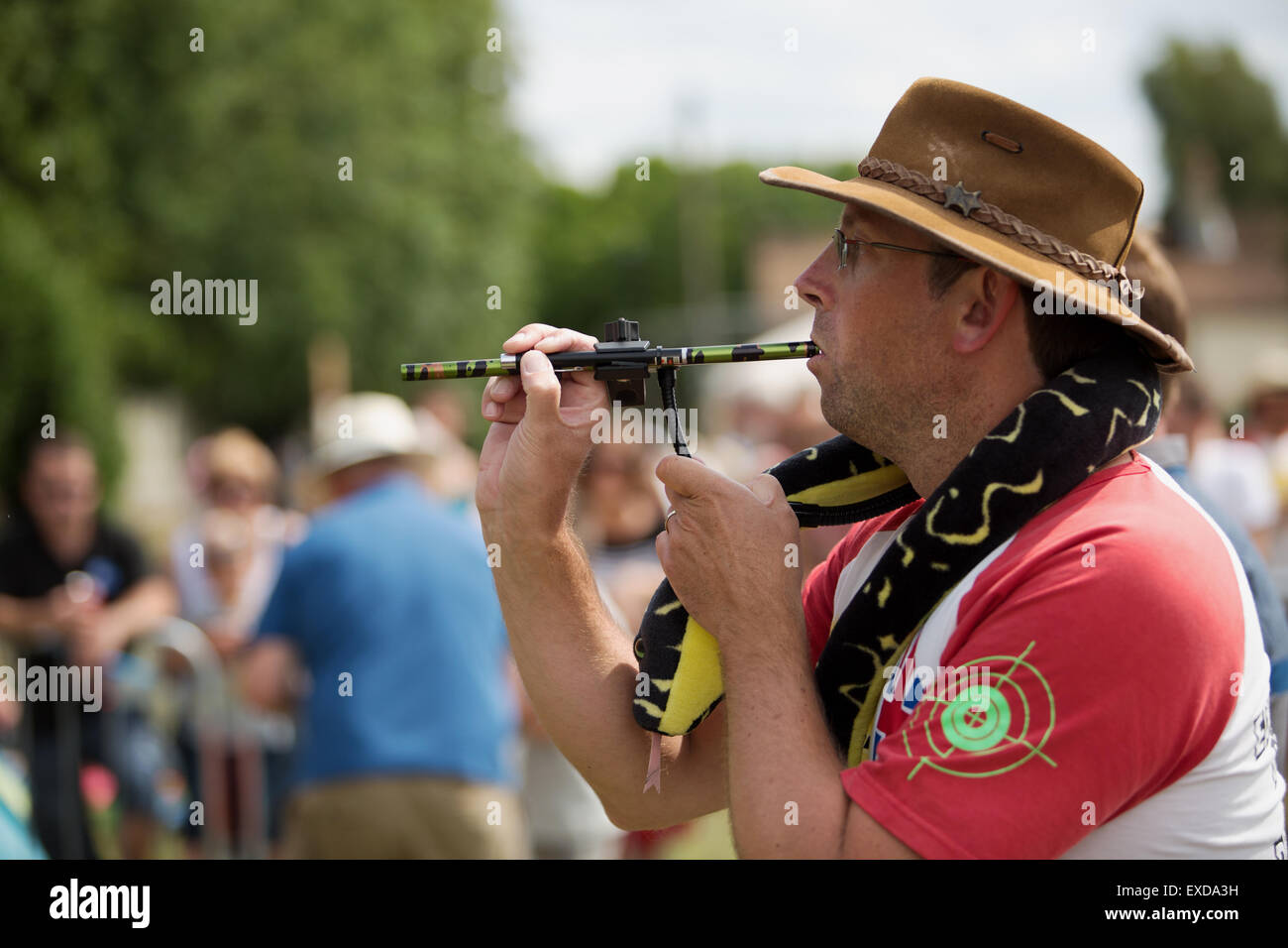 World Pea Shooting Championships High Resolution Stock Photography and ...