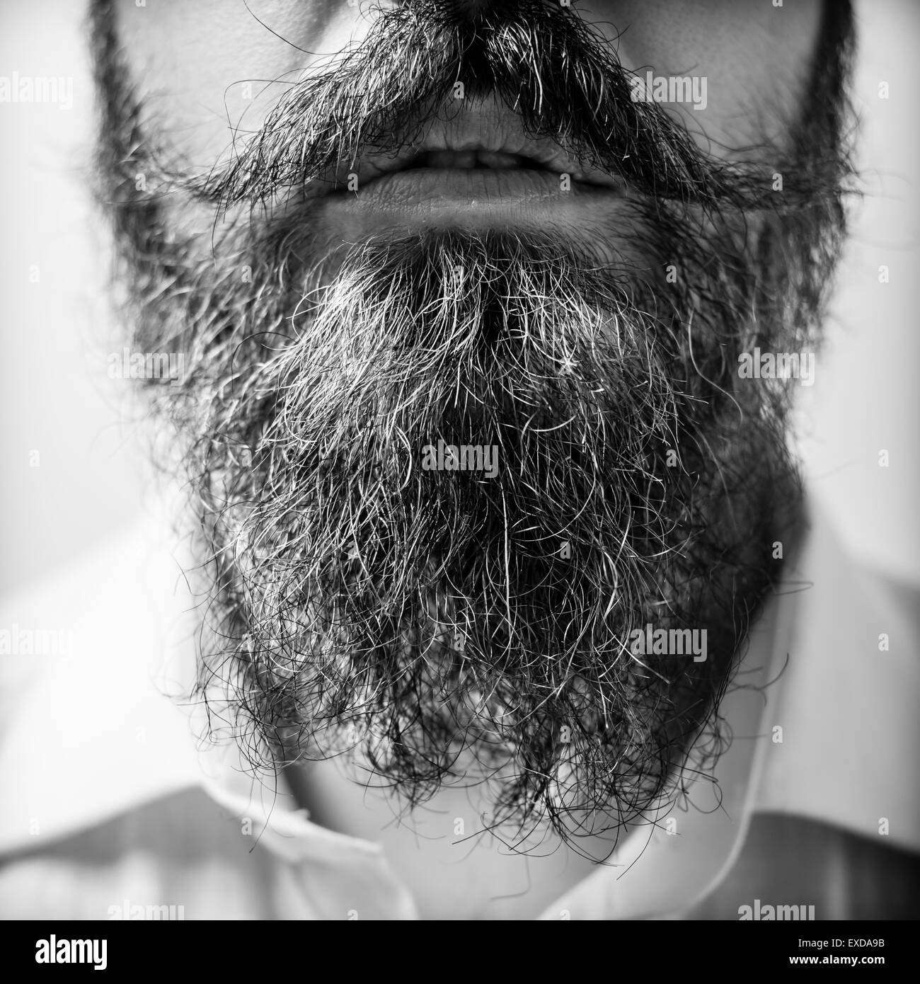 Islamic beard Black and White Stock Photos & Images - Alamy