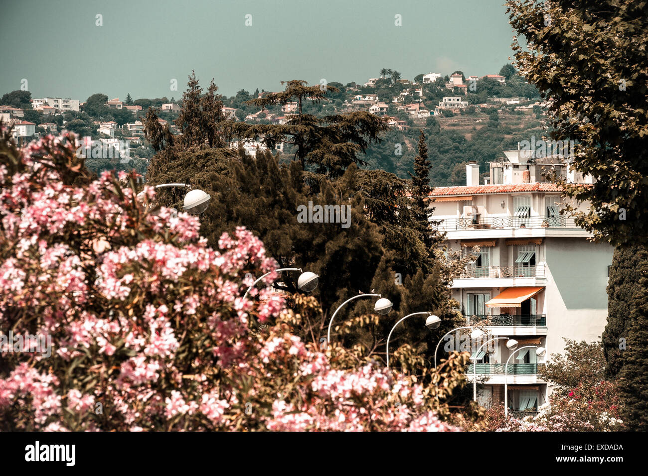 Beautiful Nice city summer day view, France. Tourism concept Stock ...