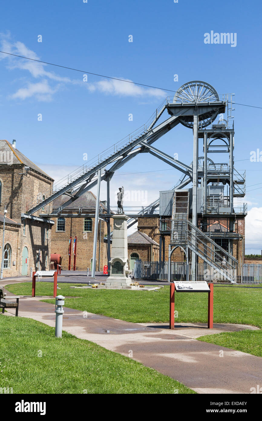 Woodhorn Colliery Museum Ashington, Northumberland Stock Photo - Alamy