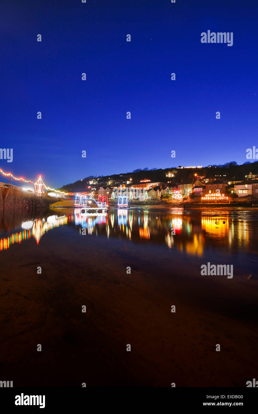 Mousehole harbour lights, cornwall hi-res stock photography and images ...
