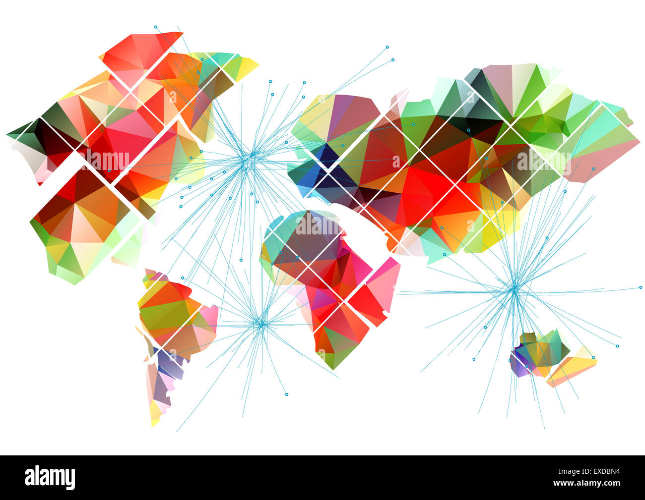 R world map hi-res stock photography and images - Alamy