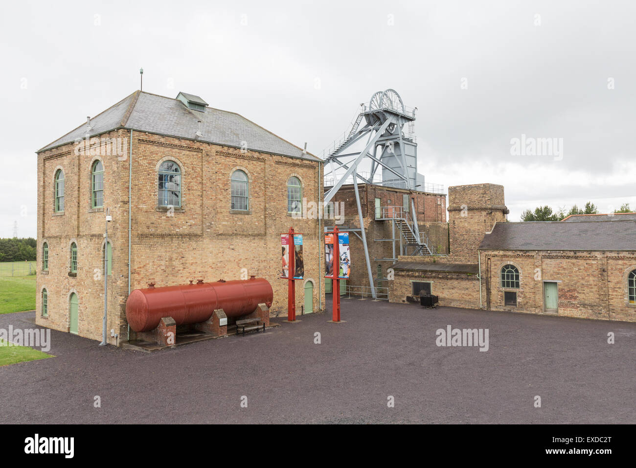 Woodhorn Colliery Museum Ashington, Northumberland Stock Photo - Alamy