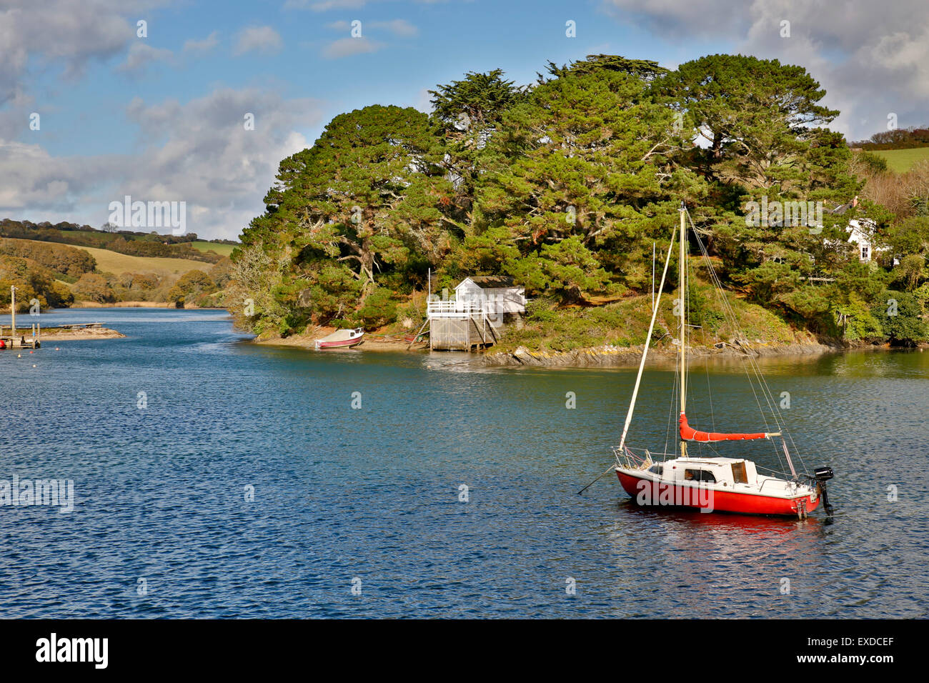St Just in Roseland Cornwall; UK Stock Photo - Alamy