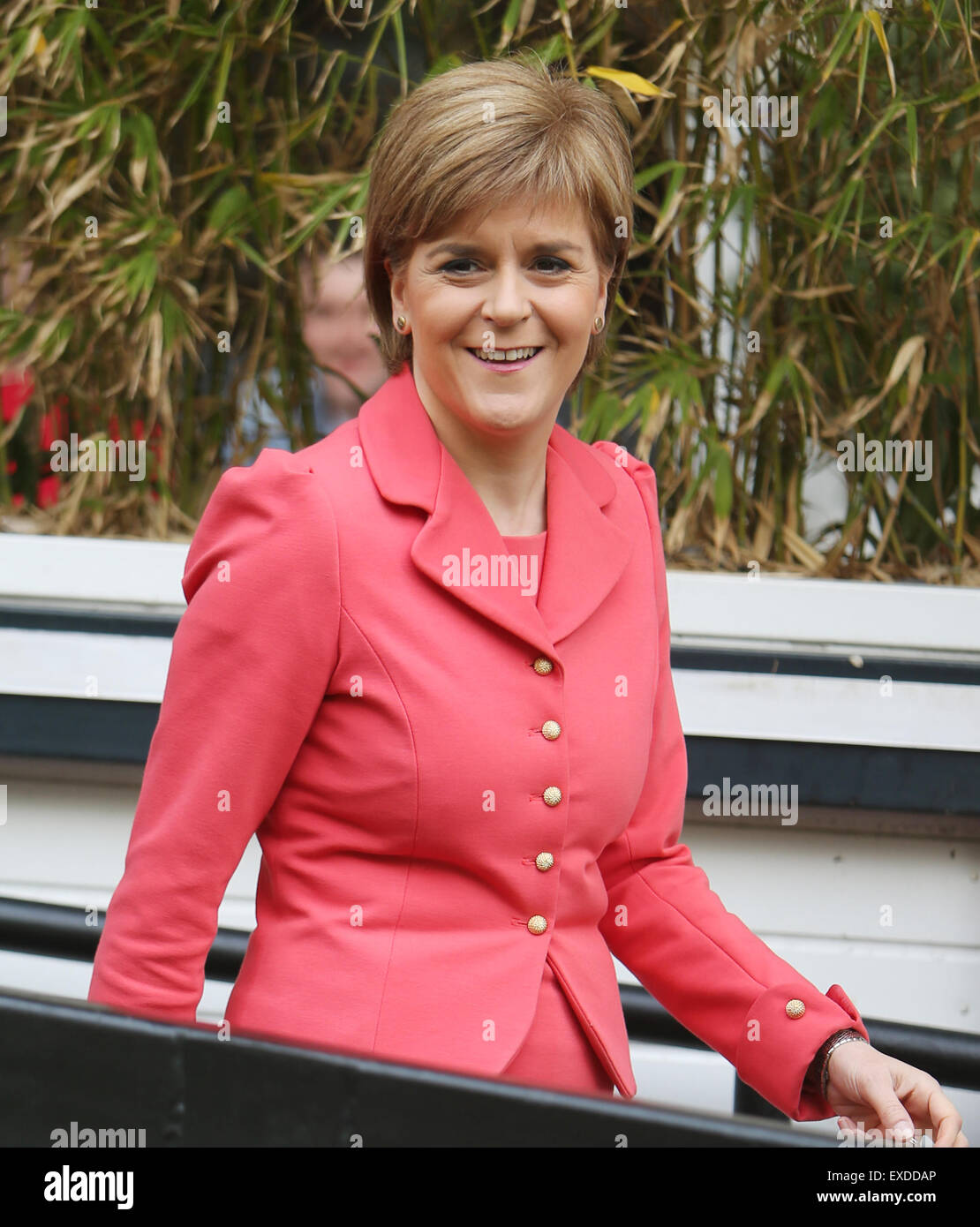Nicola Sturgeon outside ITV Studios Featuring: Nicola Sturgeon Where ...