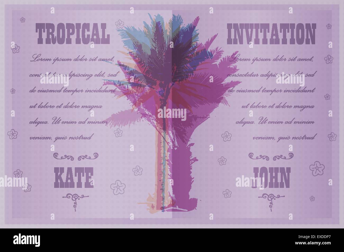 Palm date trees Stock Vector Images - Alamy