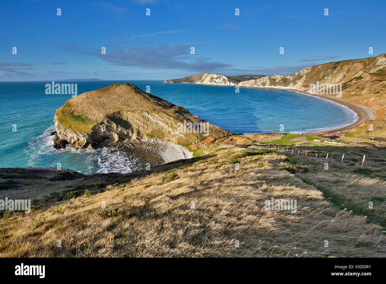 Worbarrow; Headland and Lulworth Cove Dorset; UK Stock Photo - Alamy