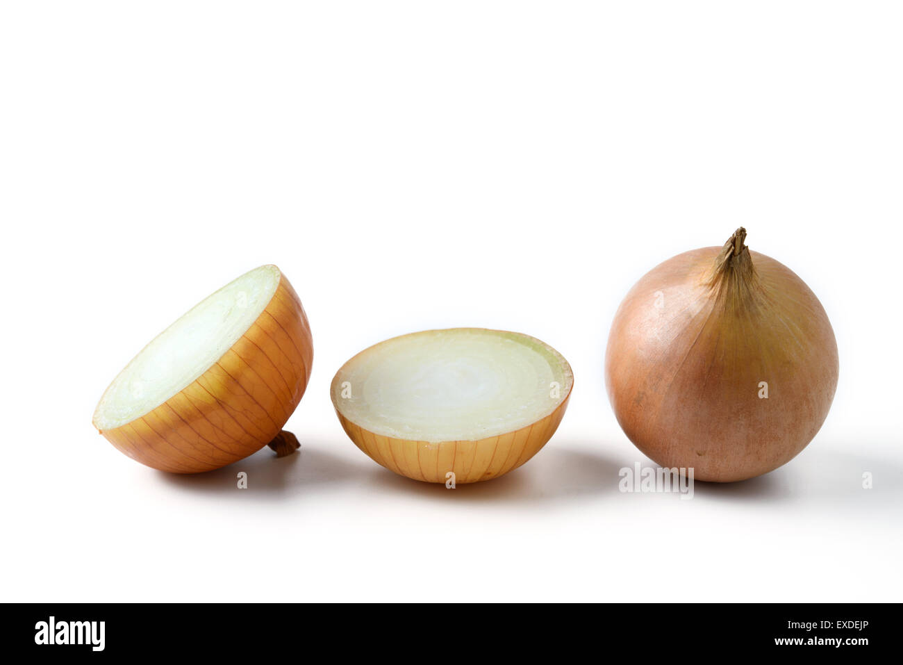 Cut of onion Cut Out Stock Images & Pictures - Alamy