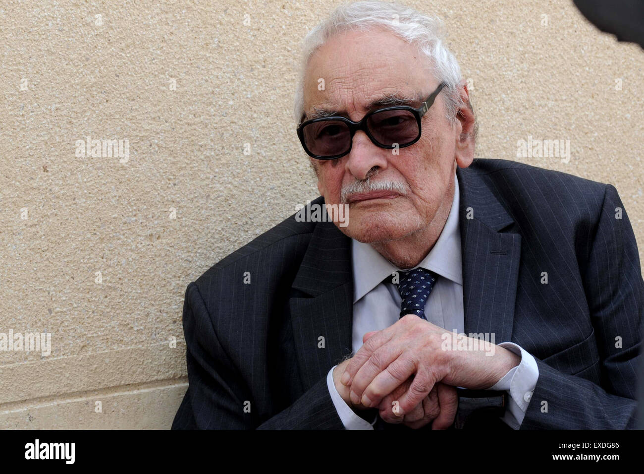 Cairo, Egypt. 12th July, 2015. Egyptian actor Jameel Rateb attends the ...