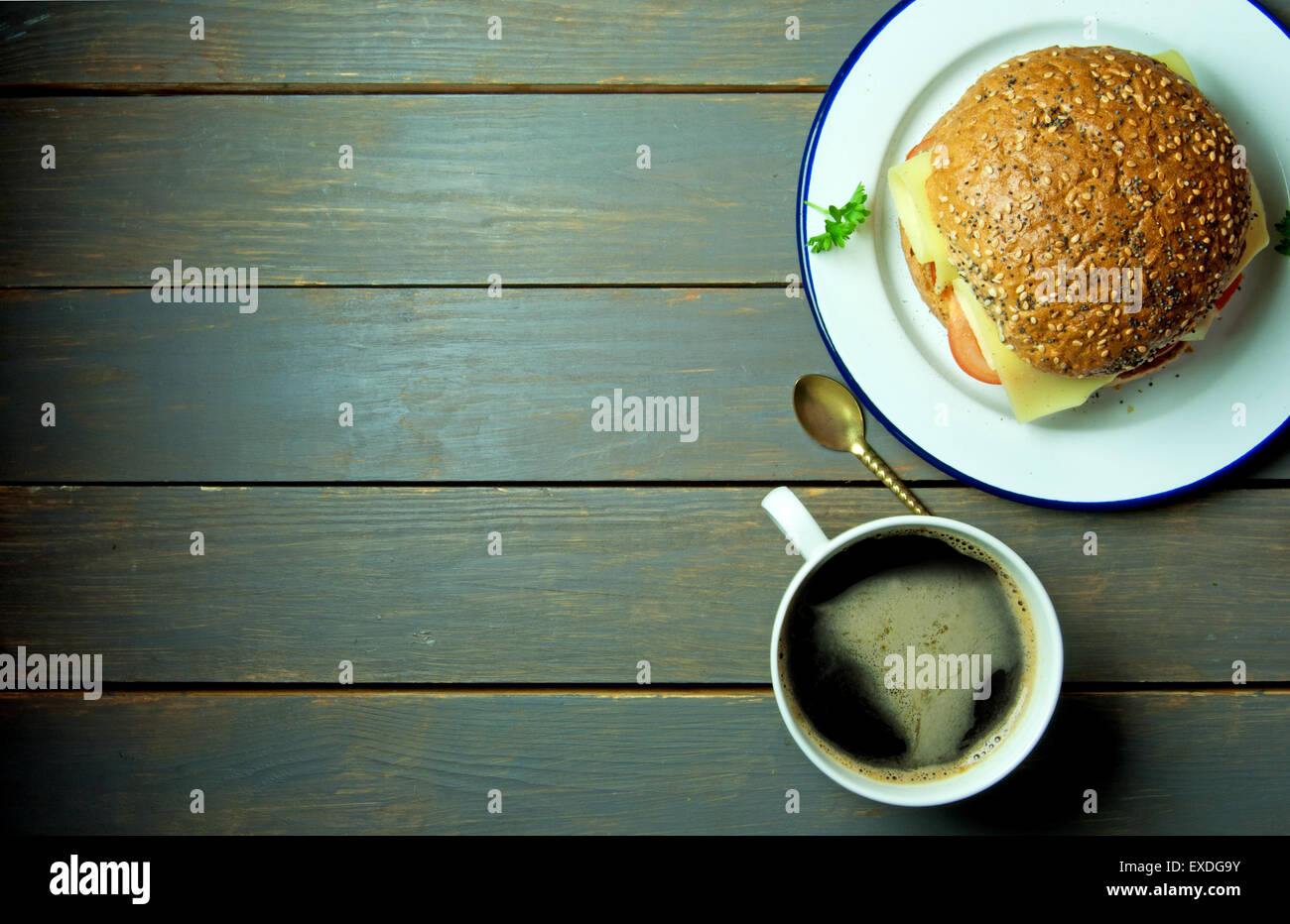 Rustic sandwich hi-res stock photography and images - Alamy