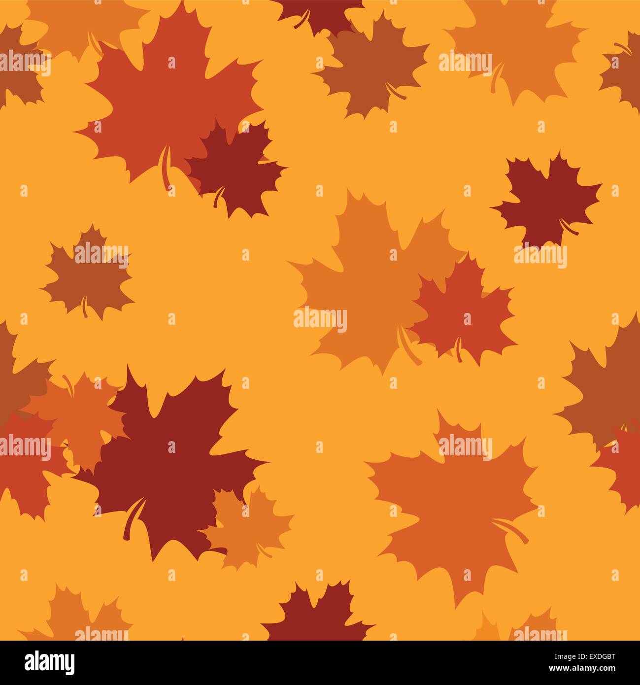 Withered brown maple leaves Stock Vector Images - Alamy