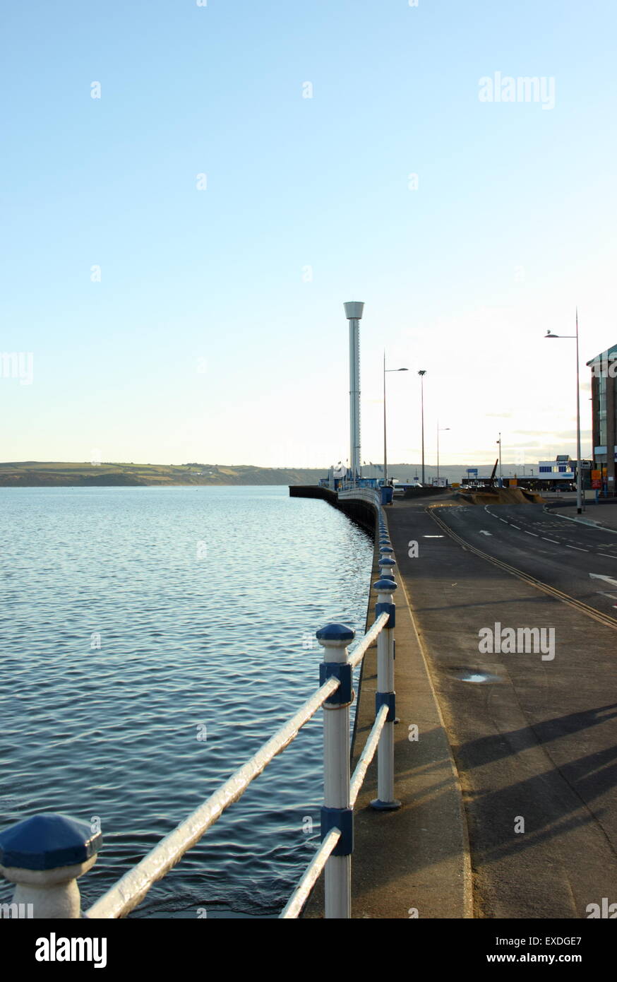 Weymouth pier and Sealife tower Stock Photo - Alamy