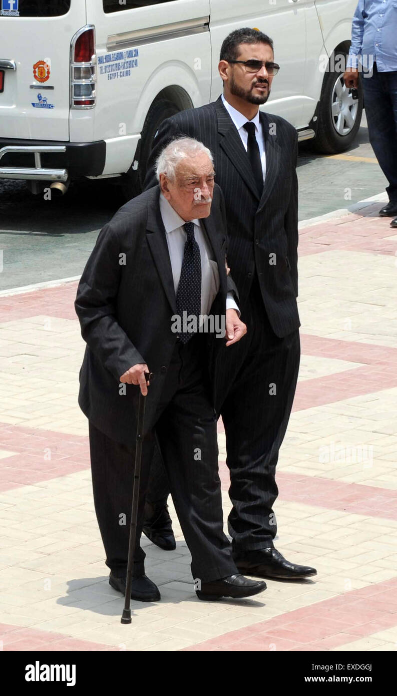 Cairo, Egypt. 12th July, 2015. Egyptian actor Jameel Rateb attends the ...