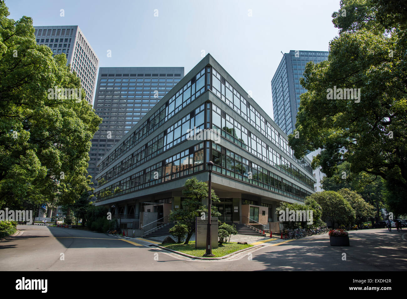 Hibiya Library & Museum,Chiyoda-Ku,Tokyo,Japan Stock Photo - Alamy