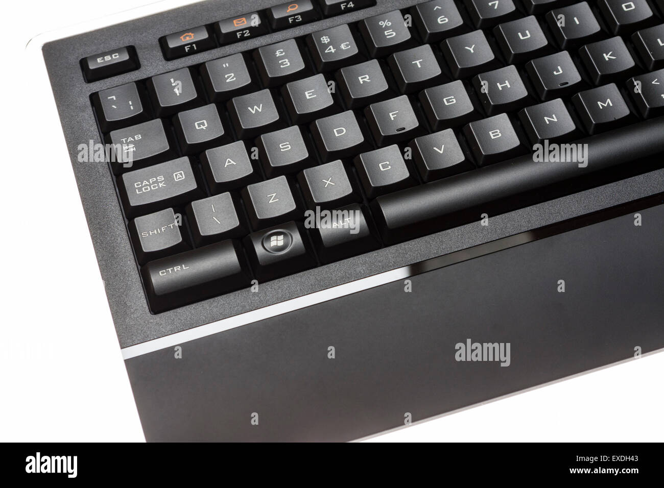 Computer Keyboard Input Device Part Of Keyboard Showing Keys With Esc At Top And Alt At Bottom