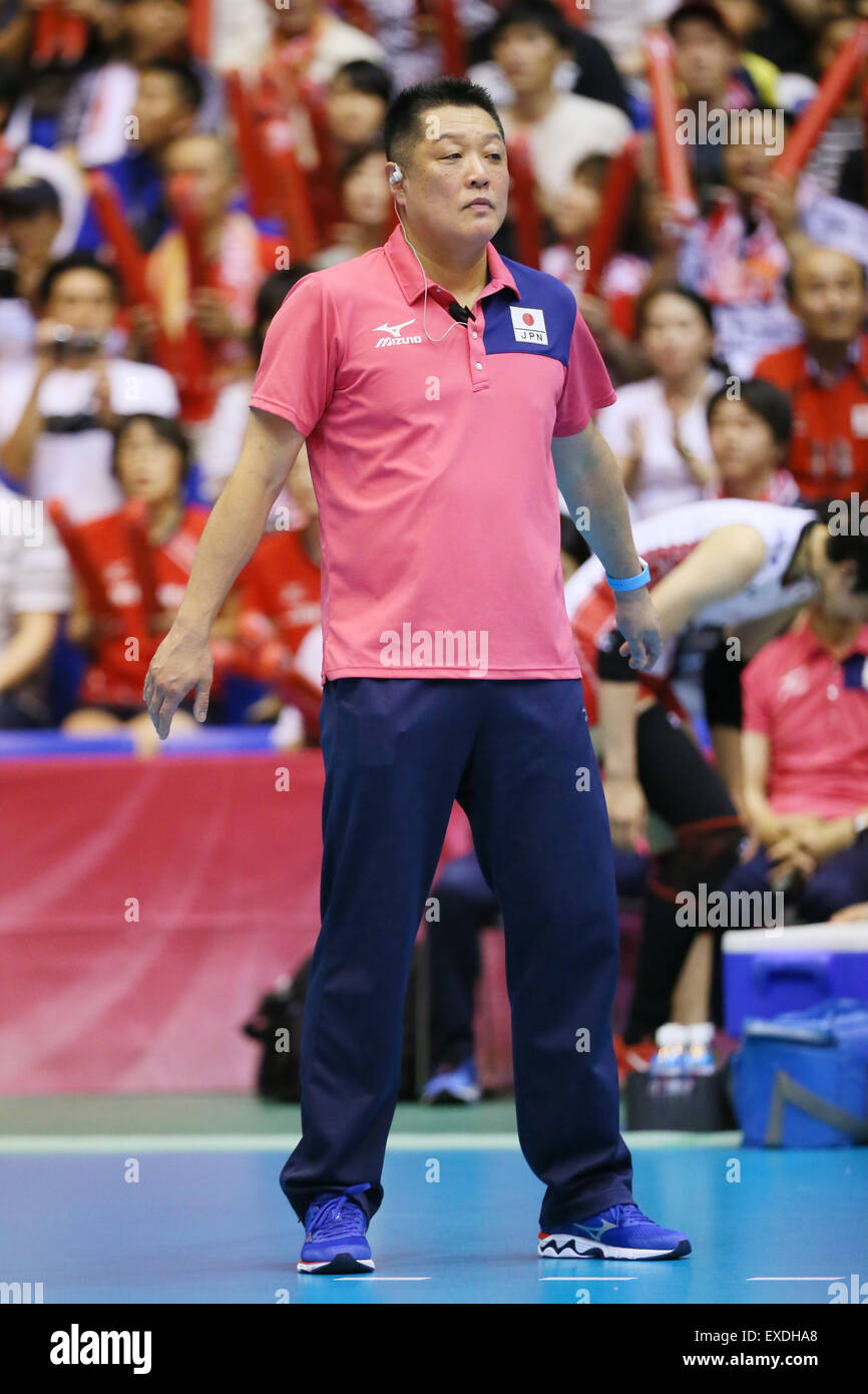 Saitama, Japan. 11th July, 2015. Masayoshi Manabe (JPN) Volleyball ...