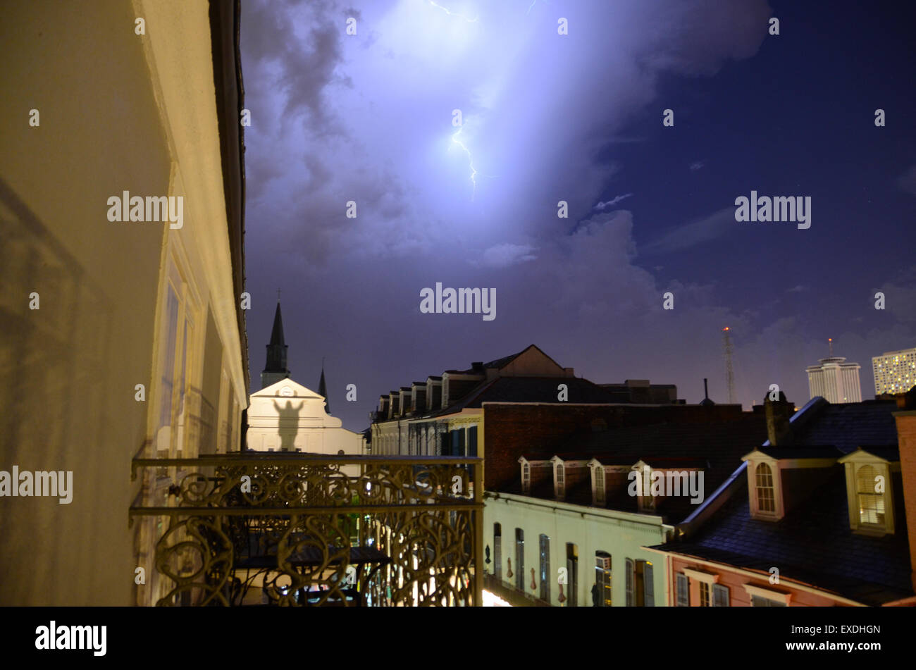 Balcony view hi-res stock photography and images - Alamy