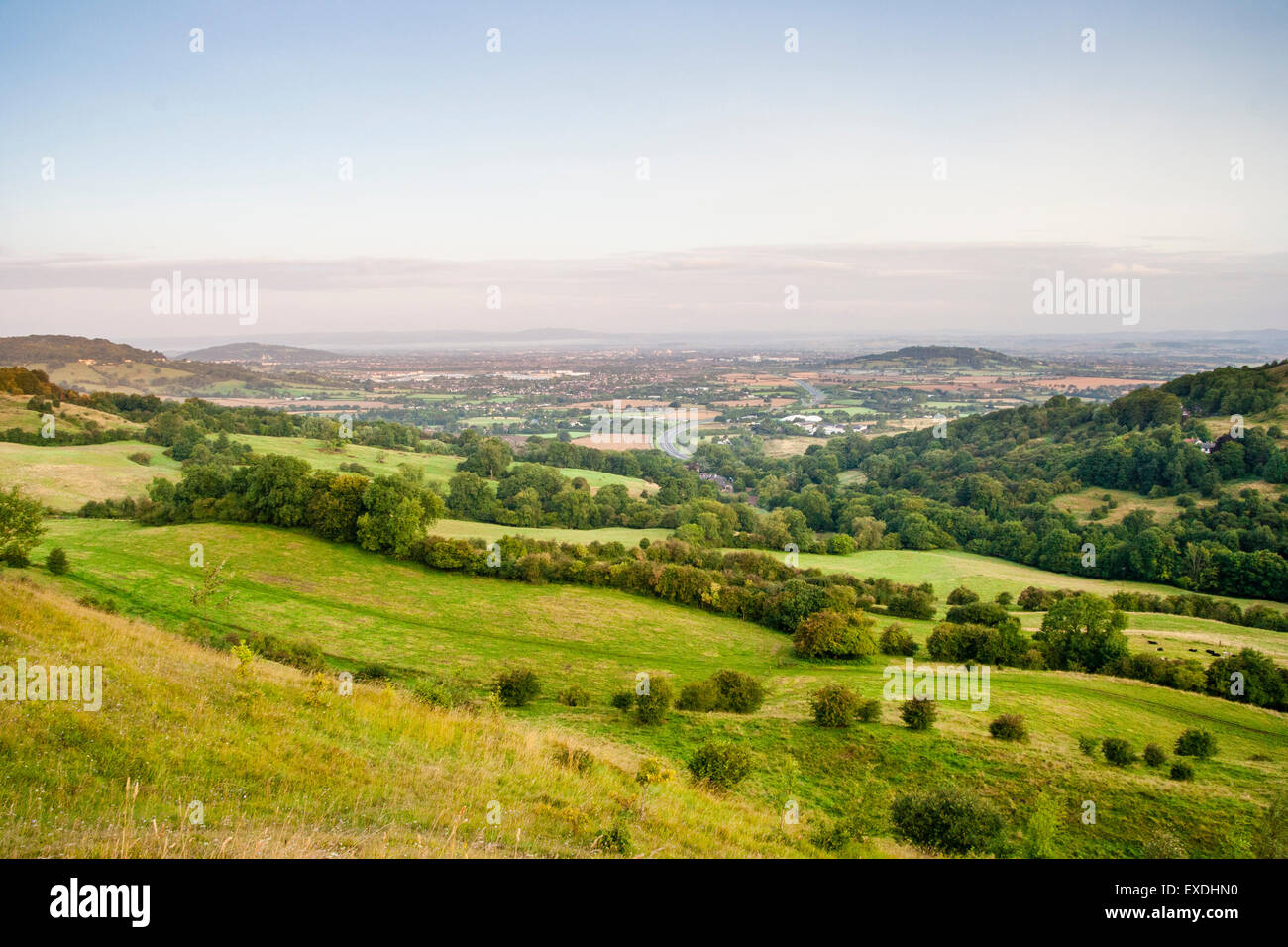 View from birdlip viewpoint hi-res stock photography and images - Alamy