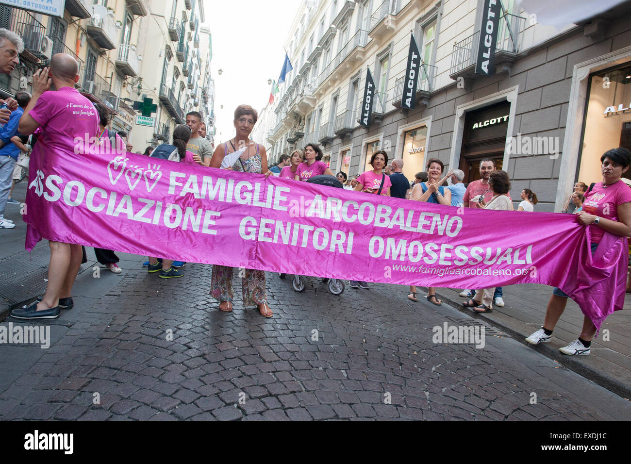 Thousand of heterosexuals, lesbians, gays, bisexuals and transgenders proudly join the ...