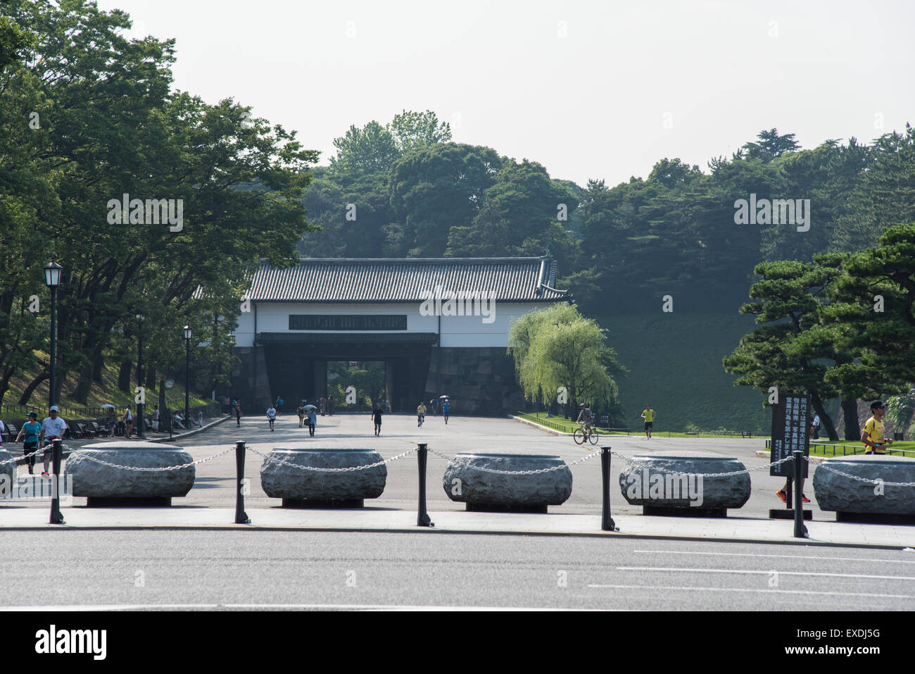 Sakuradamon Gate,Tokyo Imperial Palace,Chiyoda-Ku,Tokyo,Japan Stock ...