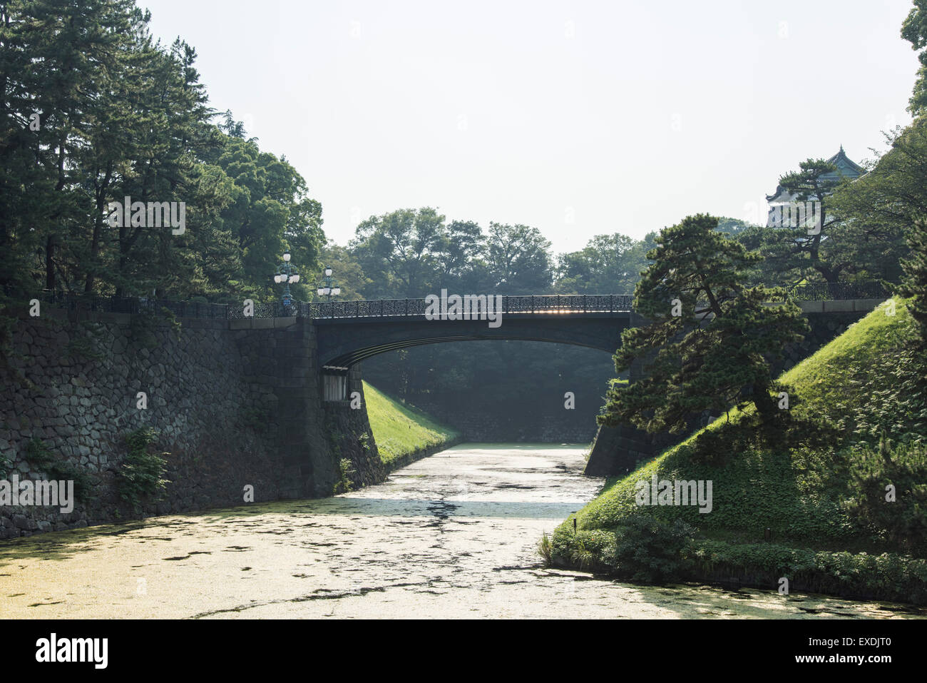 Nijubashi Bridge,Tokyo Imperial Palace,Chiyoda-Ku,Tokyo,Japan Stock ...