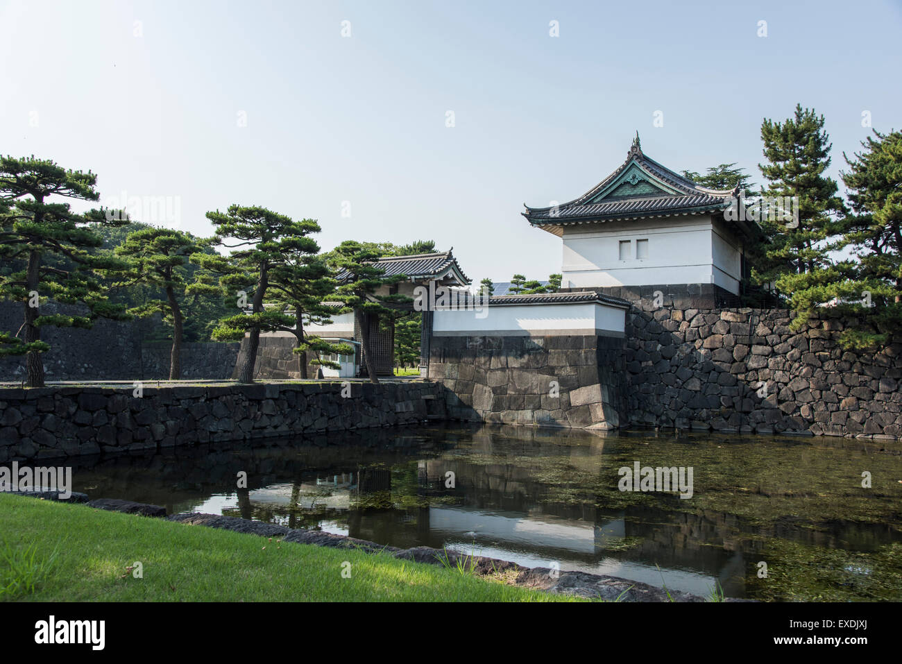 Kikyomon Gate,Kokyo Higashi Gyoen Garden,Chiyoda-Ku,Tokyo,Japan Stock ...