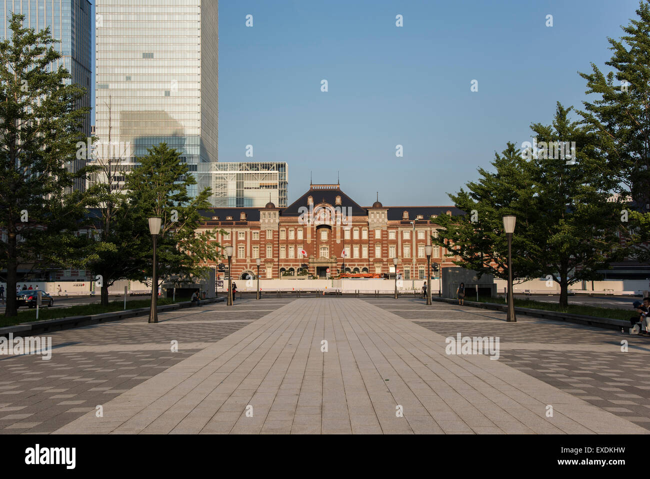 Exterior of Tokyo station,Chuo-Ku,Tokyo,Japan Stock Photo - Alamy