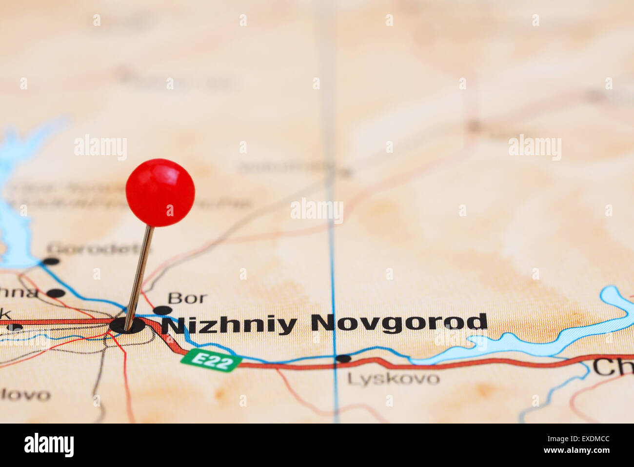 Novgorod map hi-res stock photography and images - Alamy