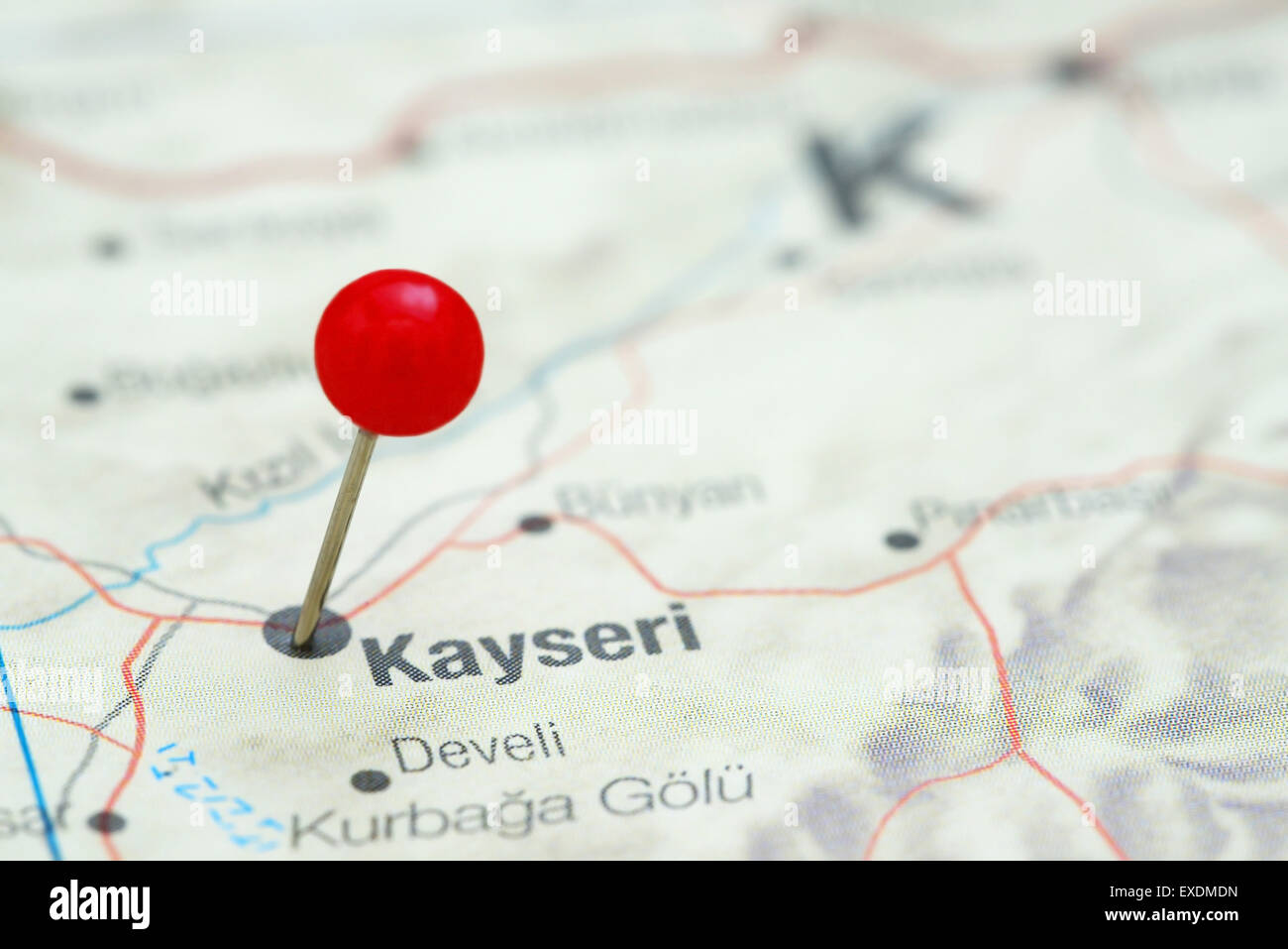 Map of kayseri hi-res stock photography and images - Alamy