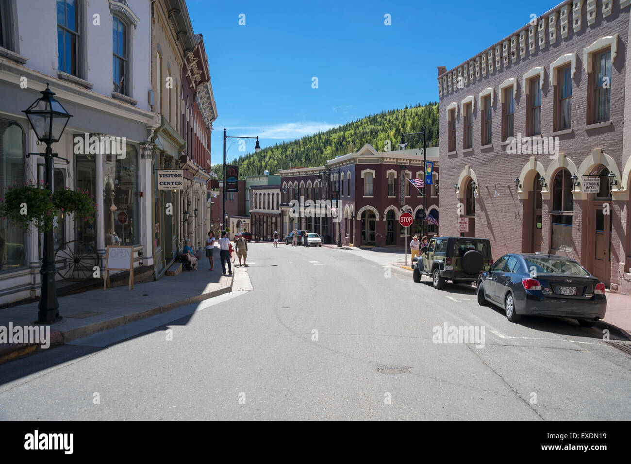 In the old quarter of Central City, Colorado, USA, North America ...