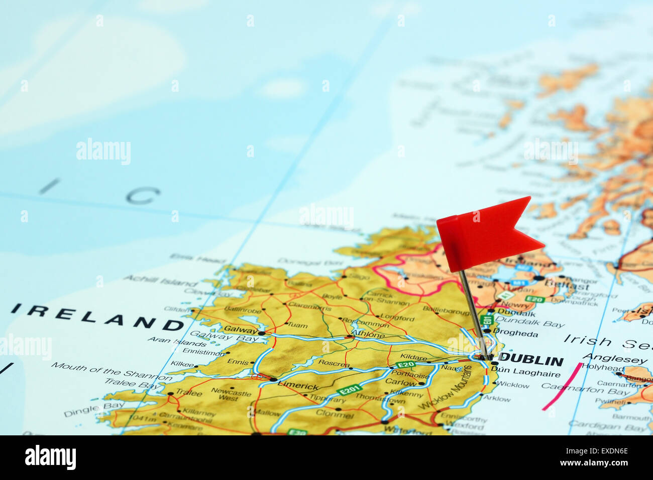 Europe map flag hi-res stock photography and images - Alamy