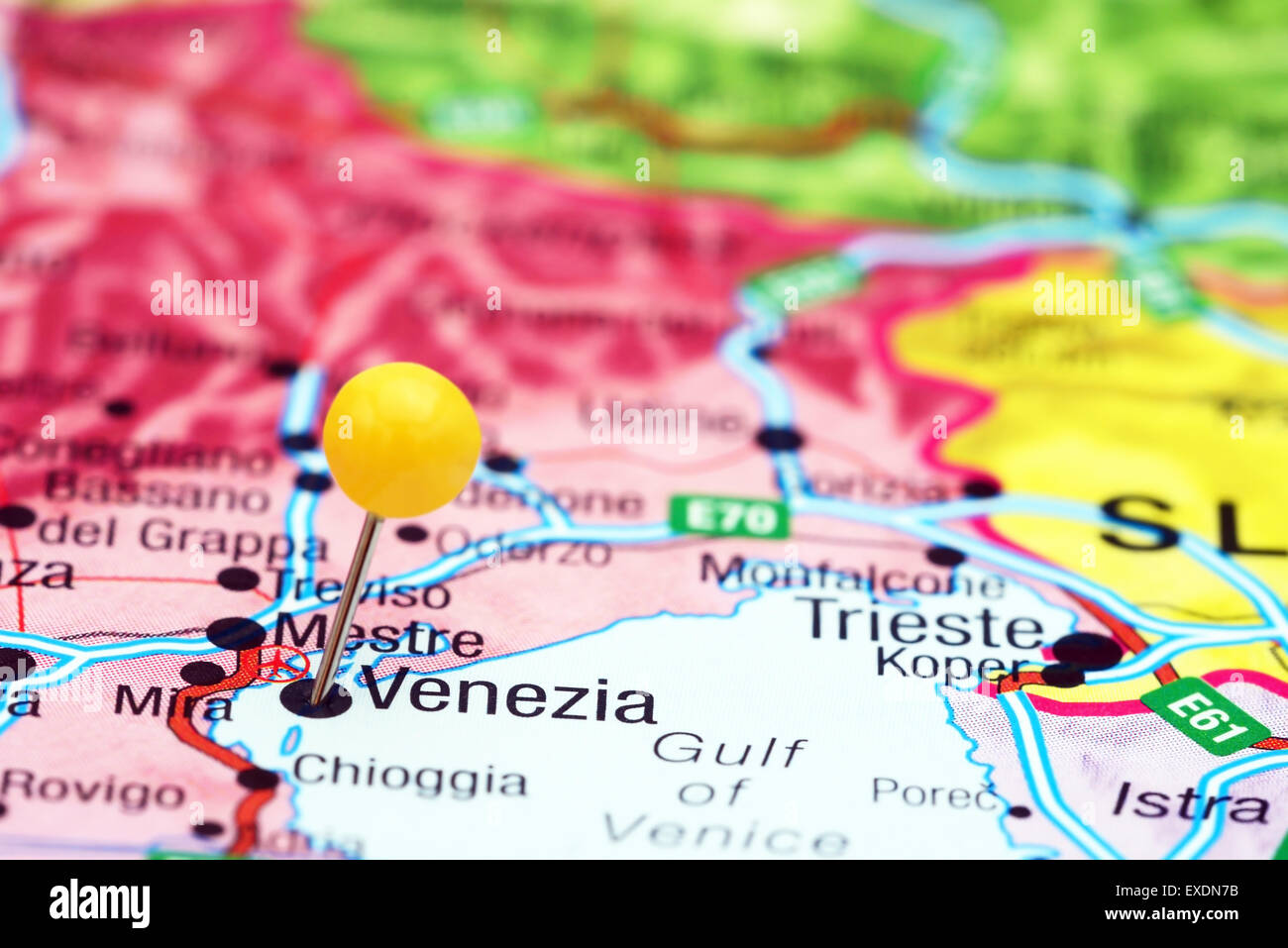 Venice italy tourist map hi-res stock photography and images - Alamy