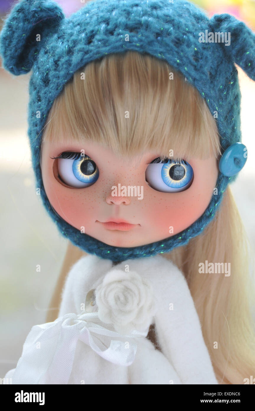 Beautiful art doll Stock Photo - Alamy