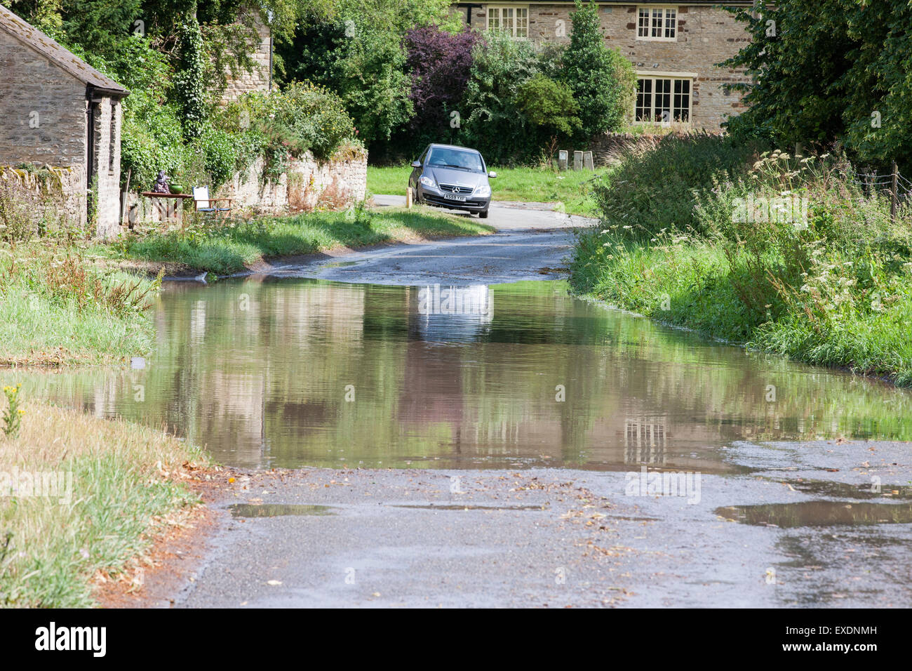 Whiston, Northamptonshire.12th July 2015. UK Weather: Heavy rain ...