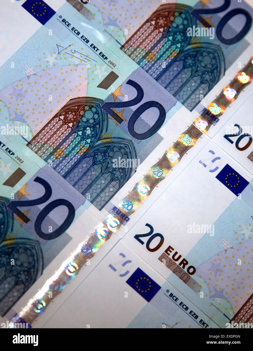 Euro banknotes, London Stock Photo - Alamy