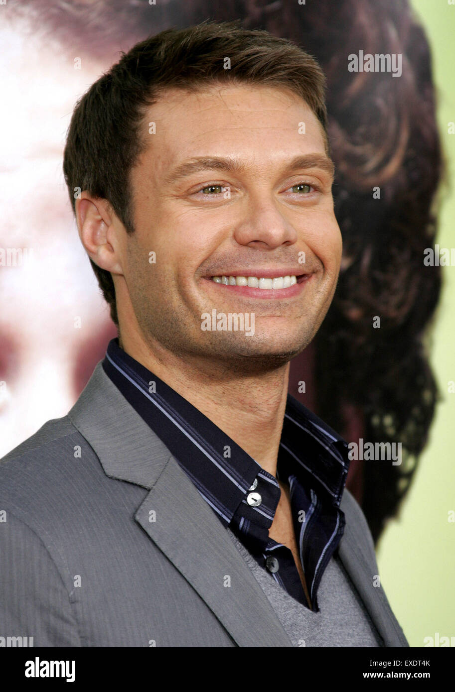 Ryan Seacrest attends LA Premiere of "Knocked Up" held at the Mann ...
