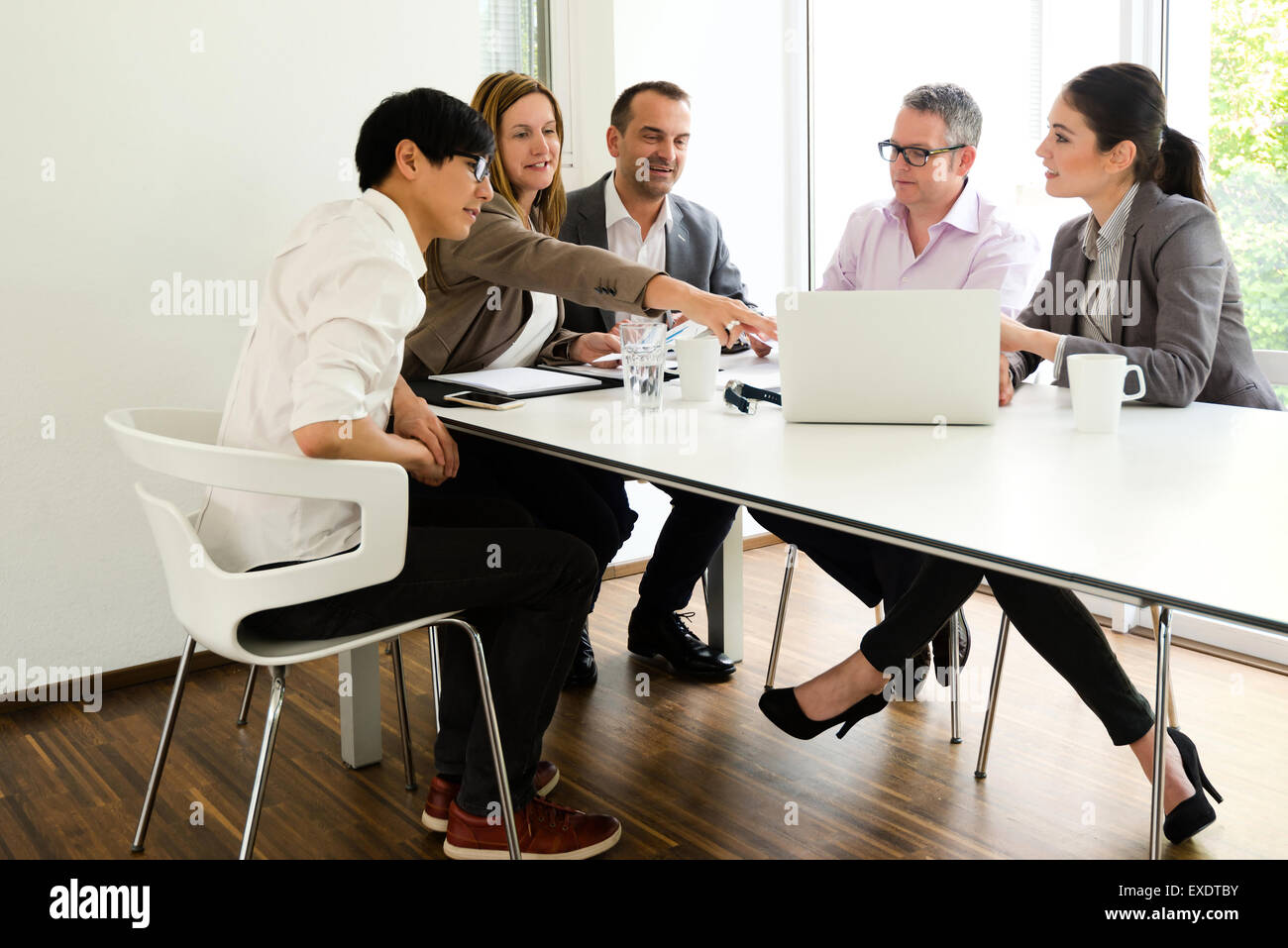 business meeting in a cozy environment Stock Photo - Alamy