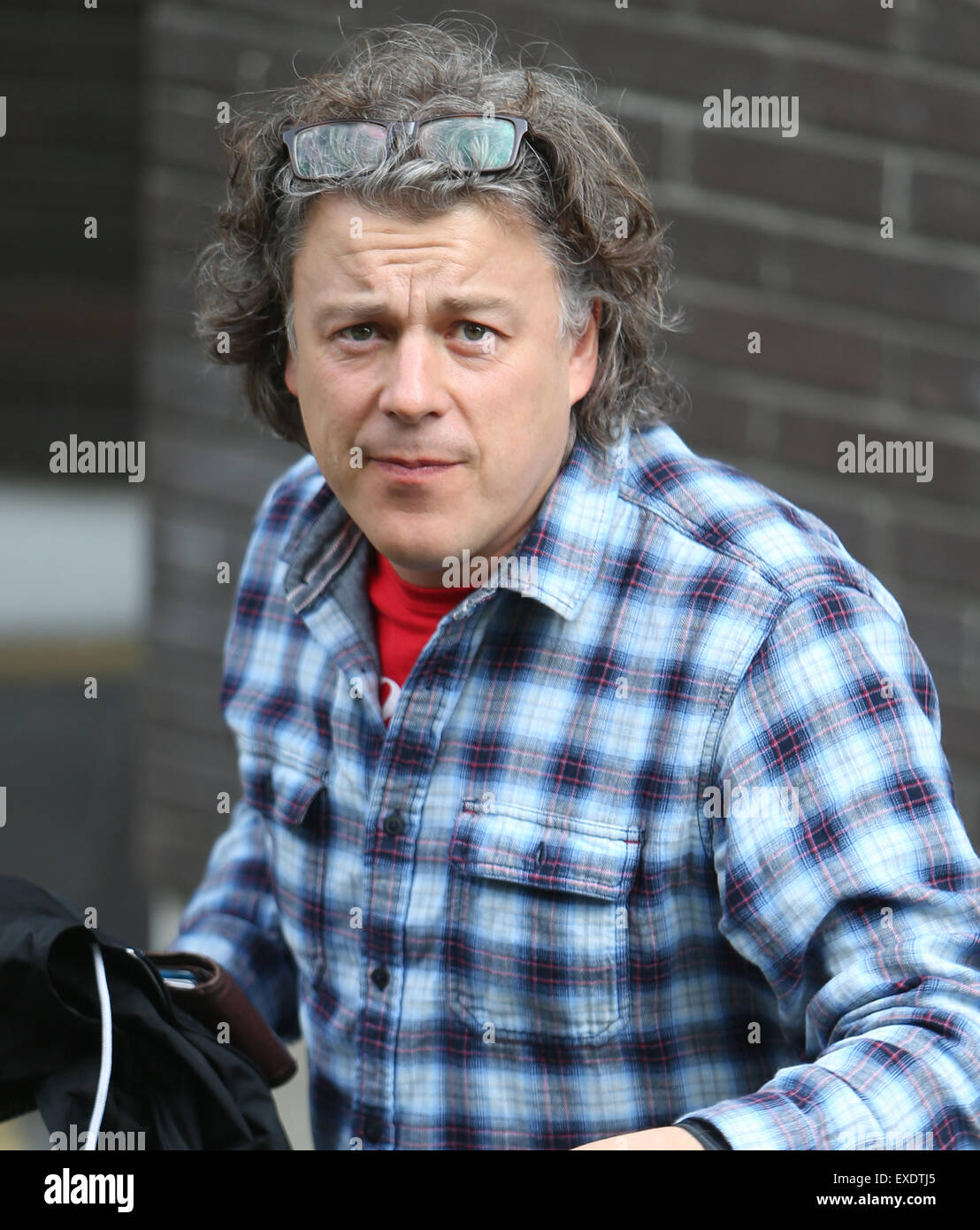 Alan Davies outside ITV Studio today Featuring: Alan Davies Where ...