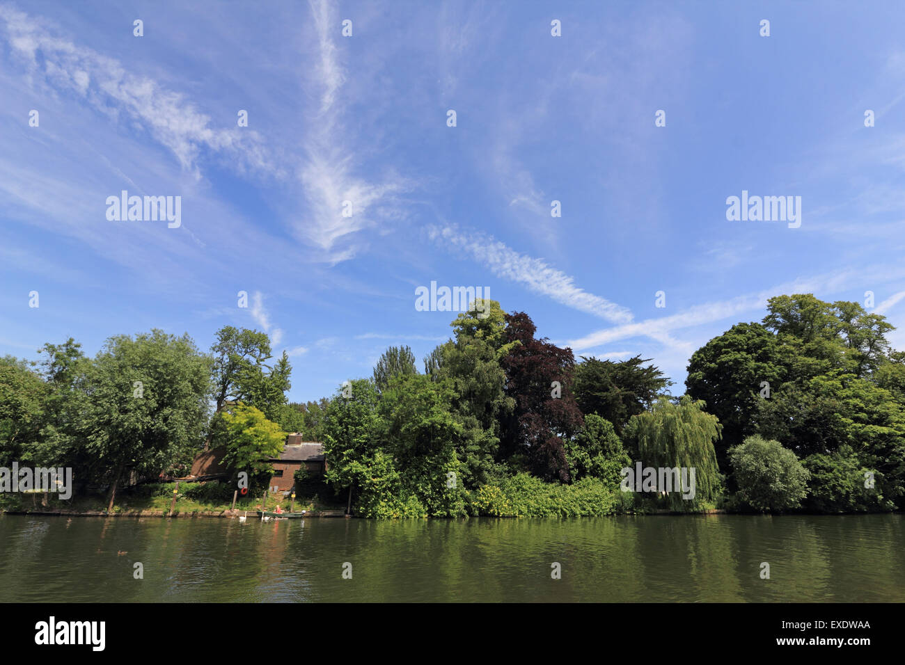 River Thames at Runnymede, Surrey, England, UK Stock Photo - Alamy