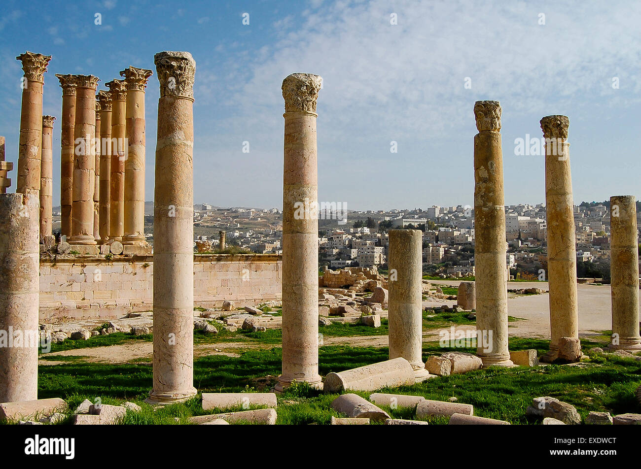 Jerash Ruins - Amman - Jordan Stock Photo - Alamy