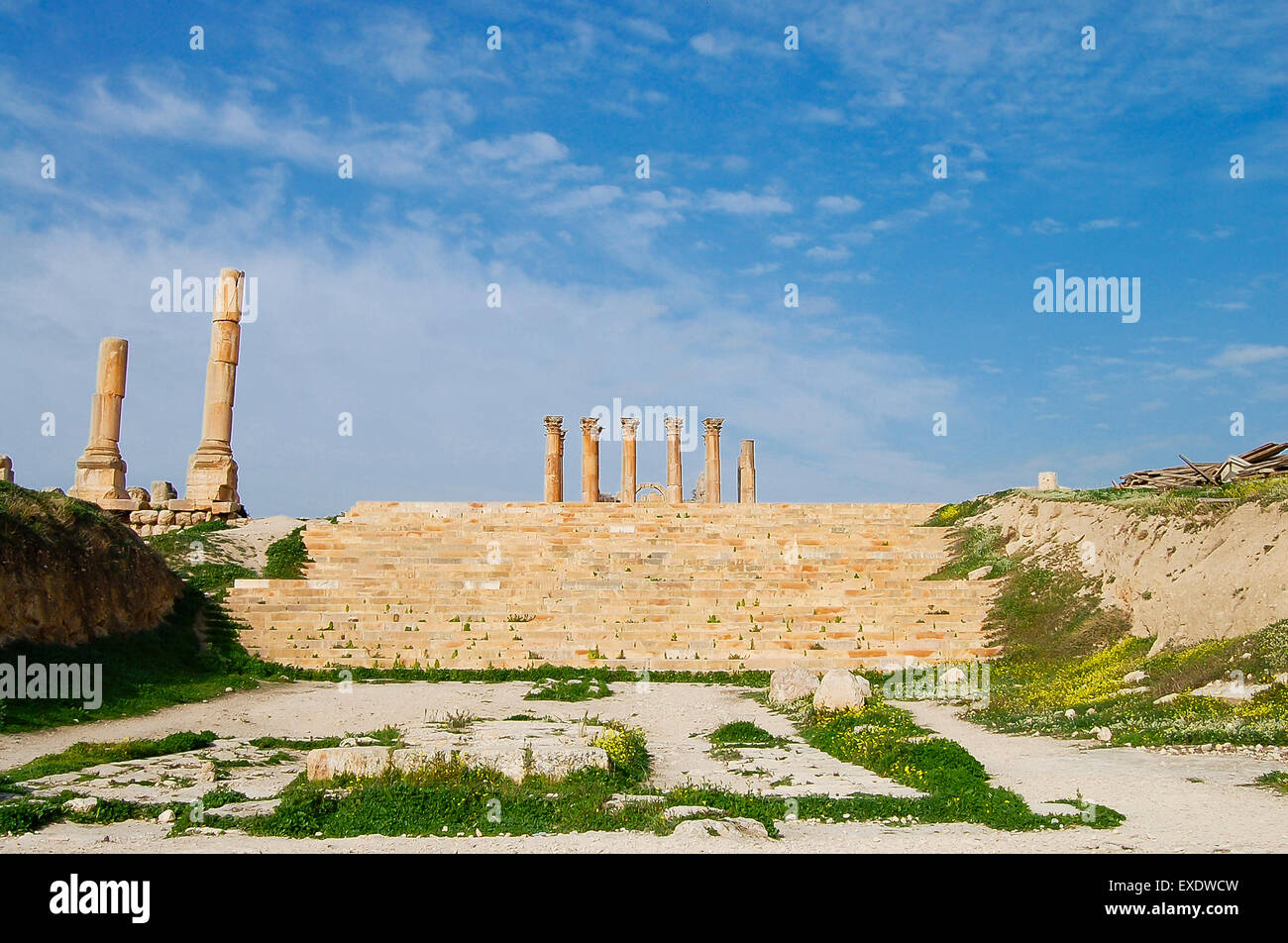 Jerash Ruins - Amman - Jordan Stock Photo - Alamy