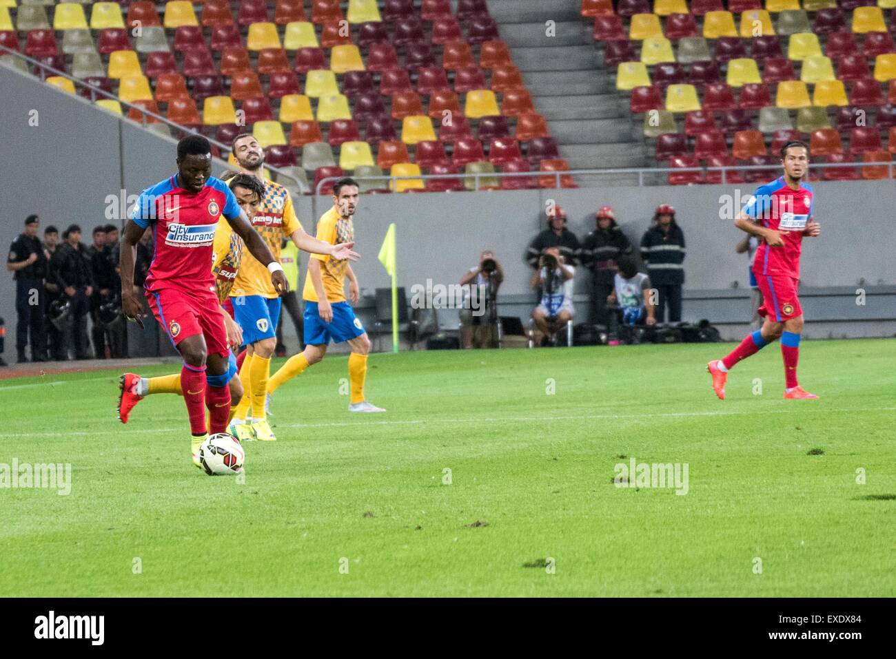 National Arena, Bucharest, Romania ROU. 11th July, 2015. Muniru Sulley ...
