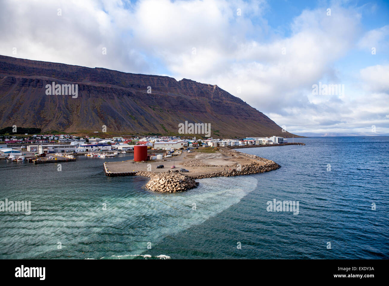 Isafjordur Icelandic landscape Stock Photo - Alamy