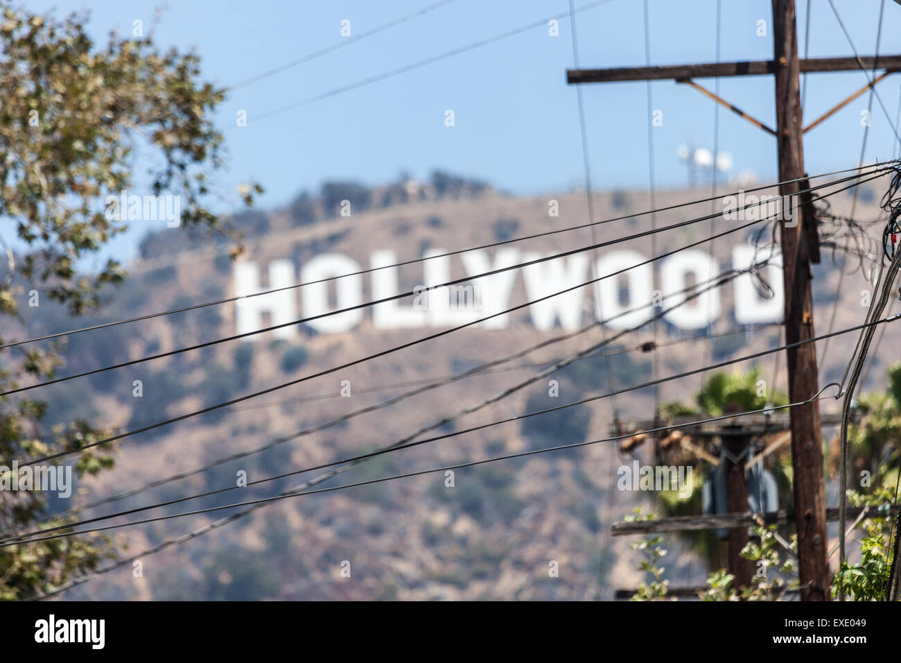 Landscape of Hollywood, Los Angeles,California Stock Photo - Alamy